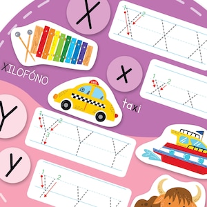 Spanish Alphabet Busy Book,abc Quiet Book,toddler Learning Binder ...
