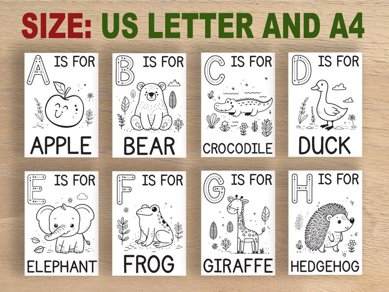 Alphabet Coloring Pages, Preschool Coloring Pages,preschool Activity ...