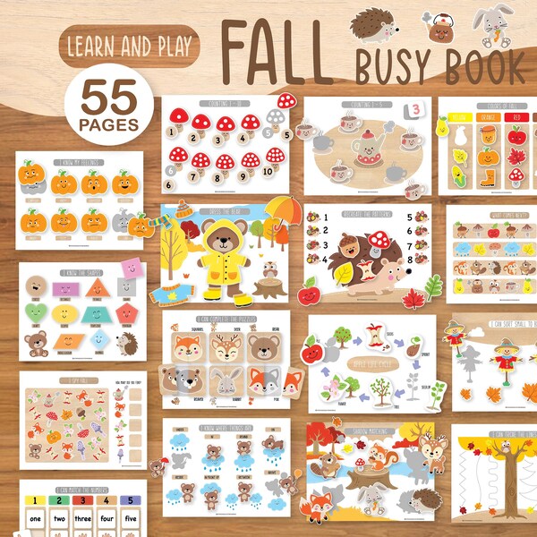Toddler Busy Book - Etsy