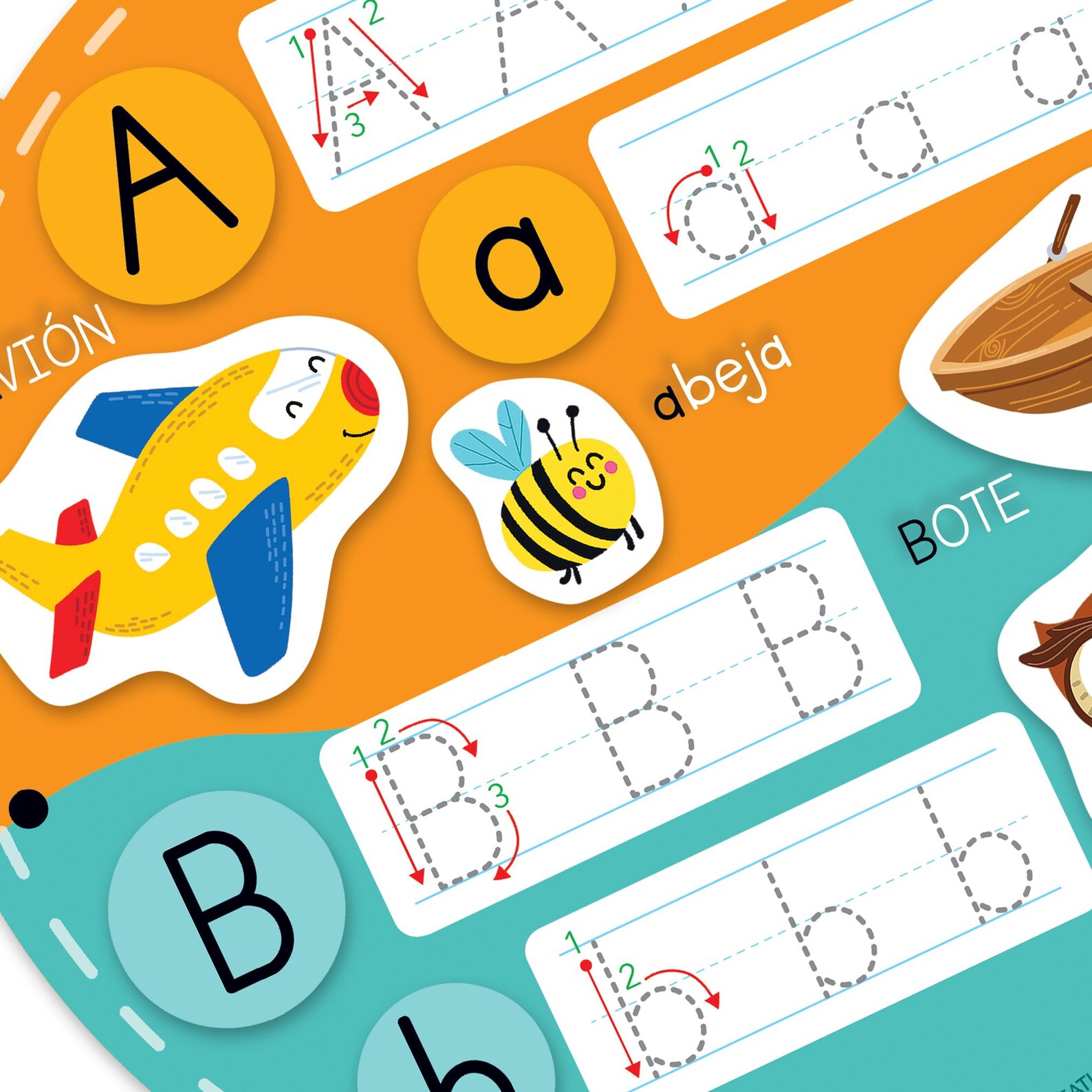 Spanish Alphabet Busy Book,abc Quiet Book,toddler Learning Binder ...