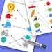 Color Matching Worksheet Activity, Printable Matching Worksheets, Color ...