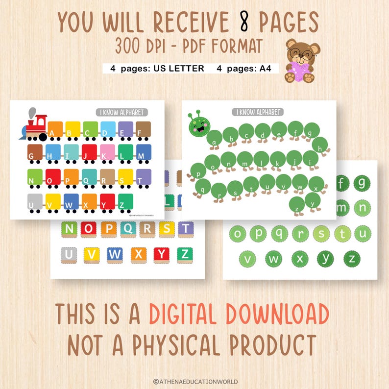 Alphabet Printable Worksheets, Preschool Activity, Preschool Printable ...