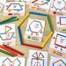 Popsicle Stick Shapes Activity,fun Learning Toddler Activity,preschool ...