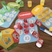 Counting Dice Game for Toddlers, Counting Board Game, Counting ...