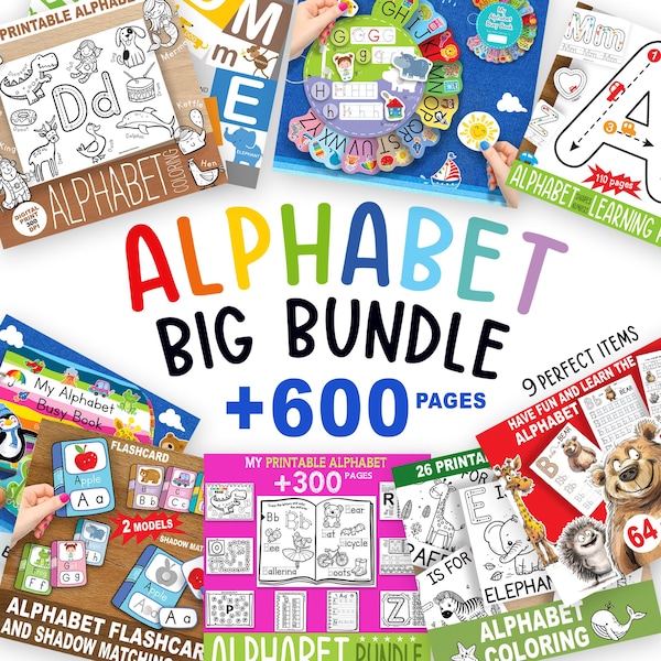 Abc Quiet Book - Etsy