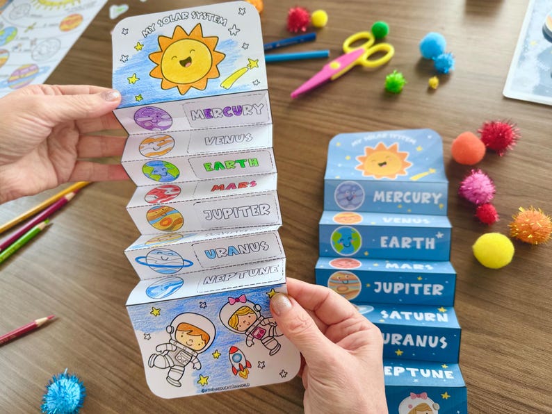 Solar System Activity Pack for Kids | Printable Planets Busy Book ...