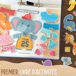 French Busy Book Printable,toddler Learning Binder,homeschool Resources ...