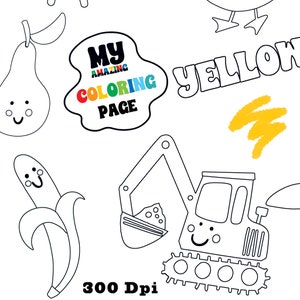 Color Matching Busy Book, Printable Activity,color Sorting Toddler Game ...