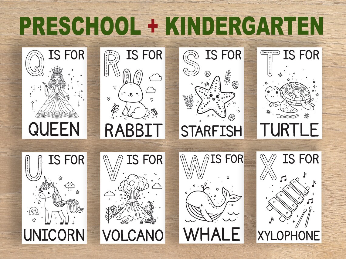 Alphabet Coloring Pages, Preschool Coloring Pages,preschool Activity ...