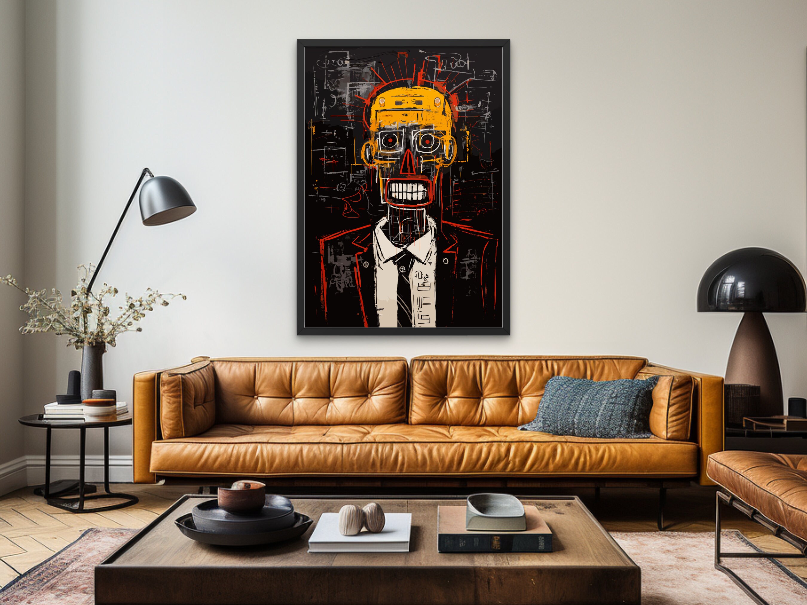 Job Interview Poster Urban Expressionism Street Art - Etsy