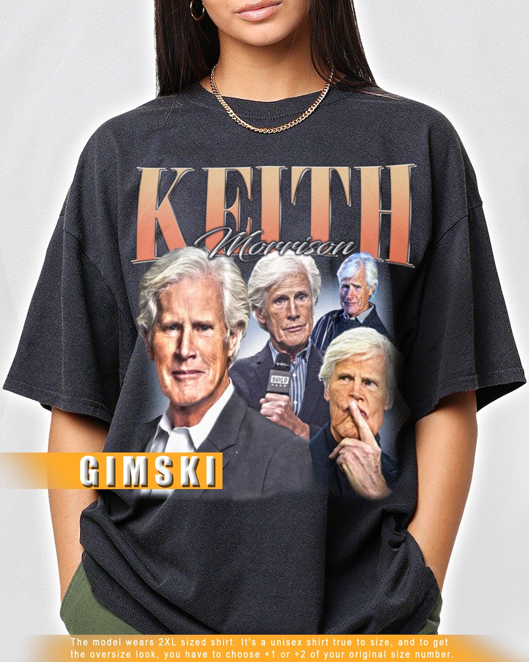Limited Keith Morrison Shirt Vintage Bootleg Keith Morrison T-shirt Tee ...