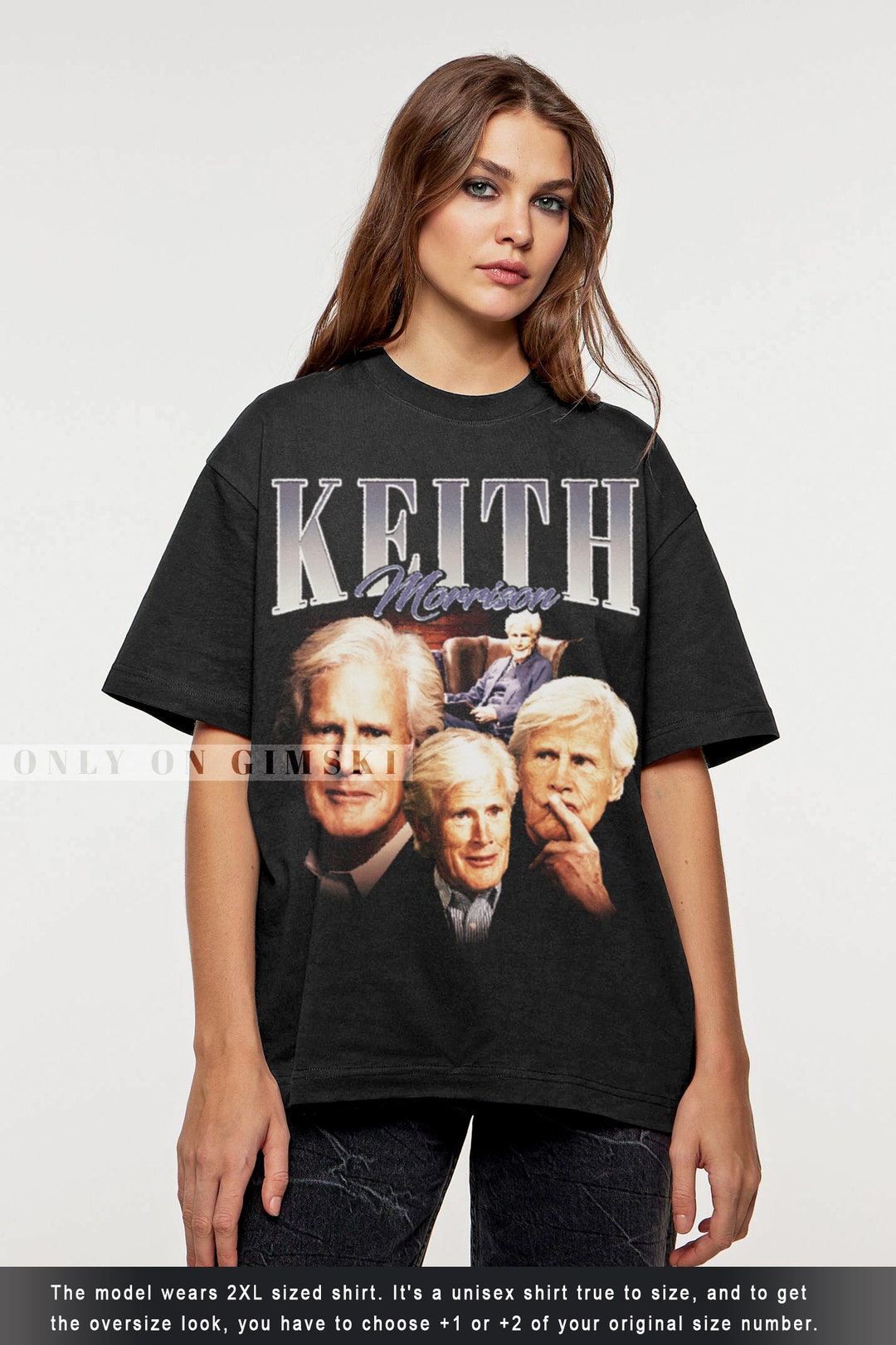 Keith Morrison Shirt Vintage Bootleg Graphic Tee Keith Morrison T-shirt ...
