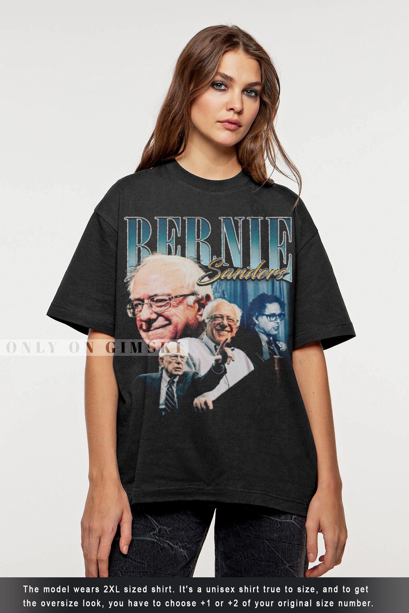 Bernie Sanders Shirt Vintage Bootleg Graphic Tee Bernie Sanders T-shirt ...