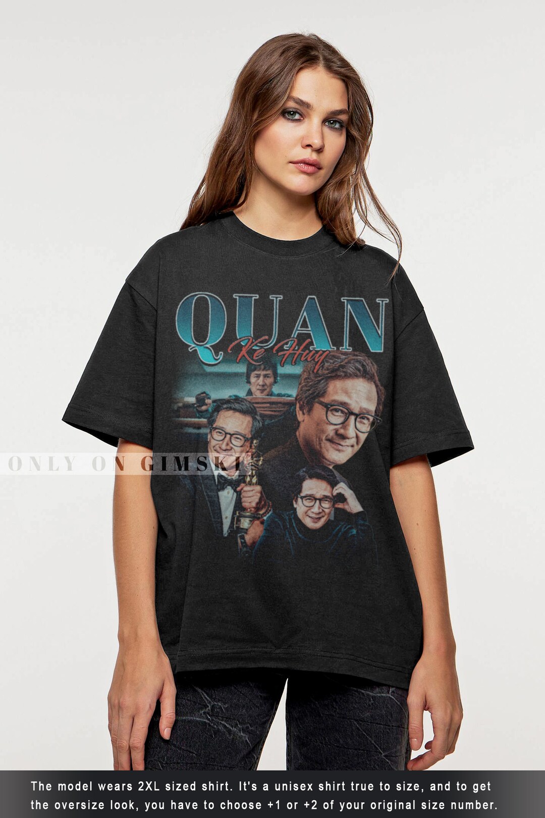 Limited Ke Huy Quan Shirt Vintage Bootleg Ke Huy Quan T-shirt Tee Movie ...