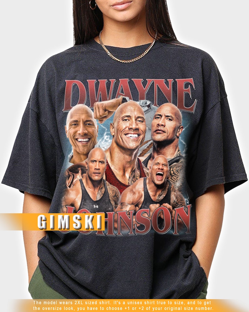 Limited Dwayne Johnson Shirt Vintage Bootleg Dwayne Douglas Johnson T ...