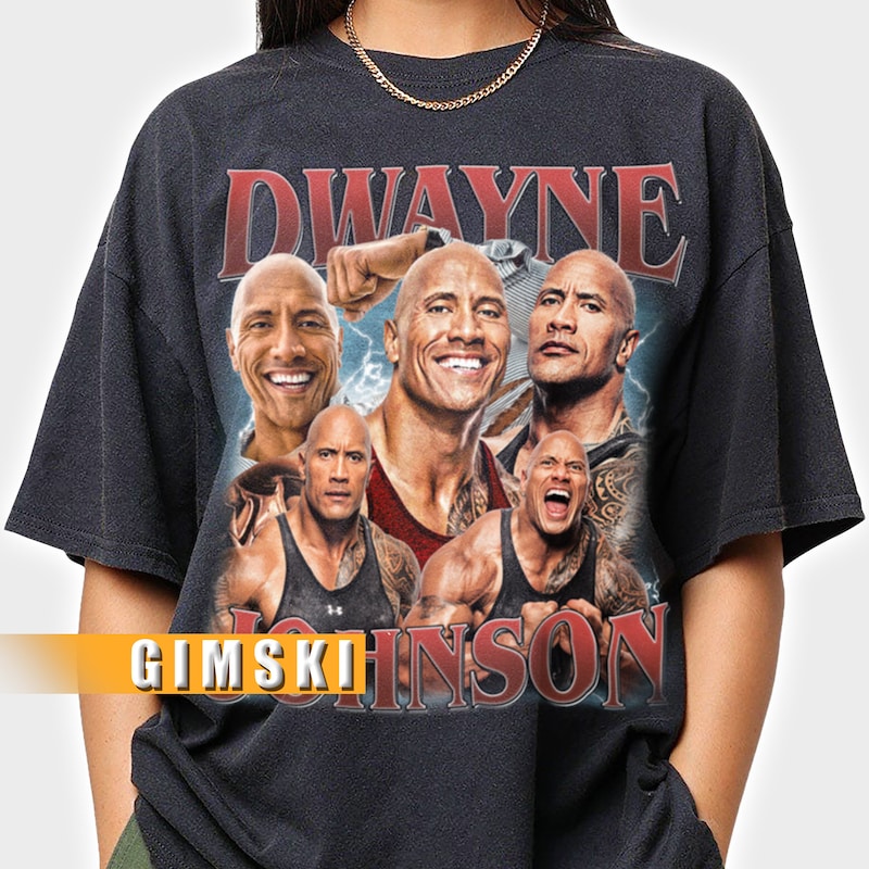 Dwayne the Rock Johnson T Shirts - Etsy