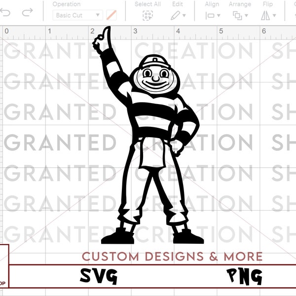 Ohio State Brutus - Etsy