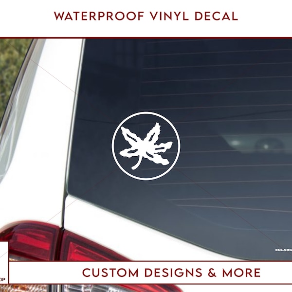 Ohio State Car Vinyl Decals - Etsy