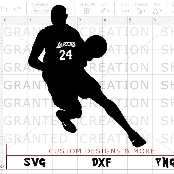 Kobe Bryant Svg - Etsy