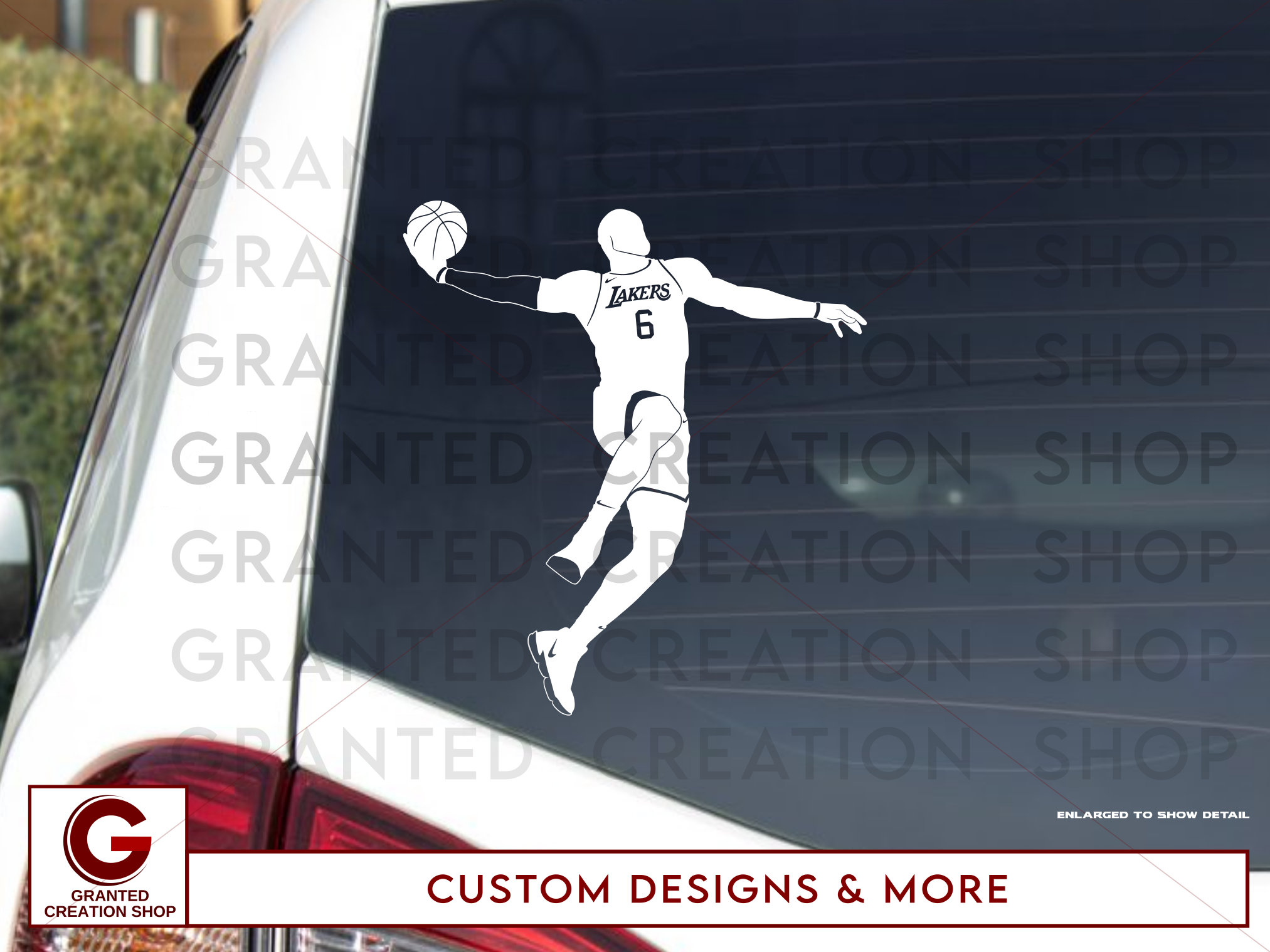 Lebron James Vinyl Decal Window Car Waterproof - Etsy