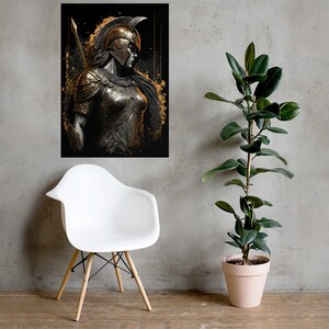 Athena Portrait - Greek Goddess of Wisdom, Courage, Skill and Strategic ...