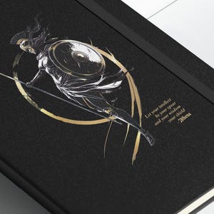 Athena Goddess Notebook: Greek Mythology Hardcover Bound Lined Journal ...