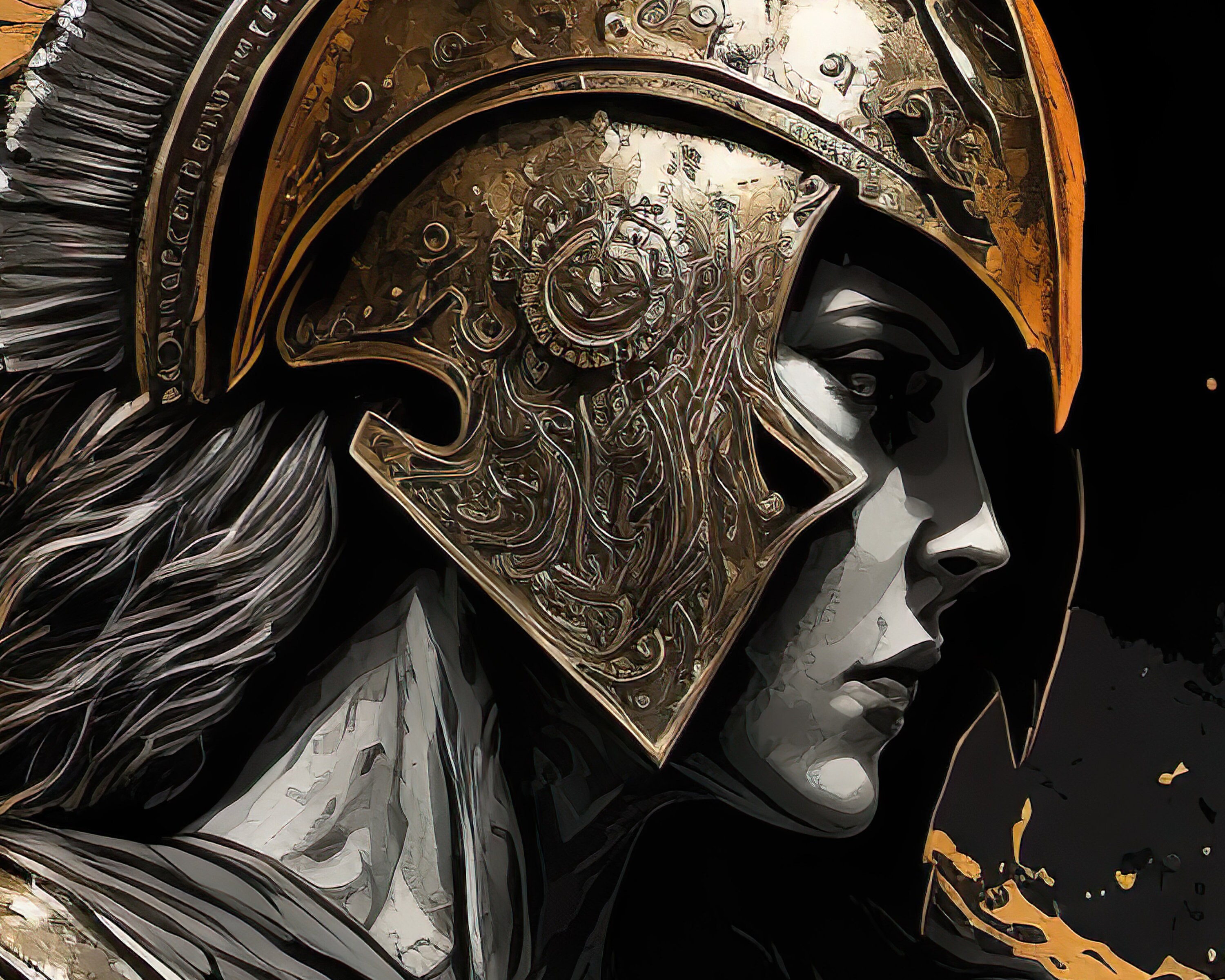 Athena God Wallpaper