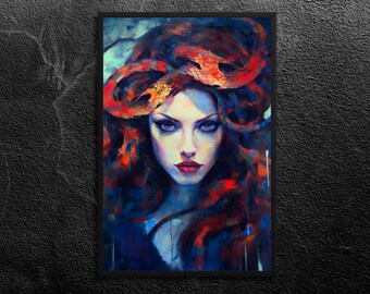 Lilith Goddess Art Print - Etsy