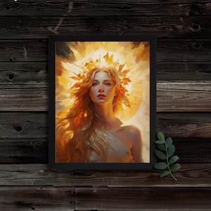 Sol, Goddess of the Sun and Celestial Pathfinder: Guiding Light and ...