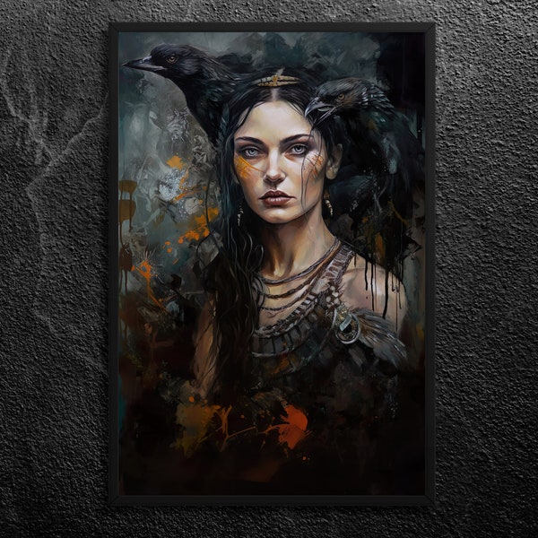 Morrigan Wall Art - Etsy