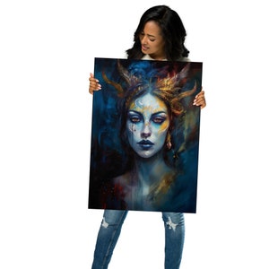 Lilith Portrait: Lustful First Woman Independent, Rebellious, Horns ...