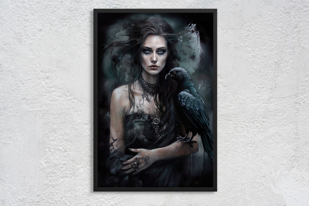 The Morrigan Portrait - Dark Sovereignty: Celtic War Goddess ...