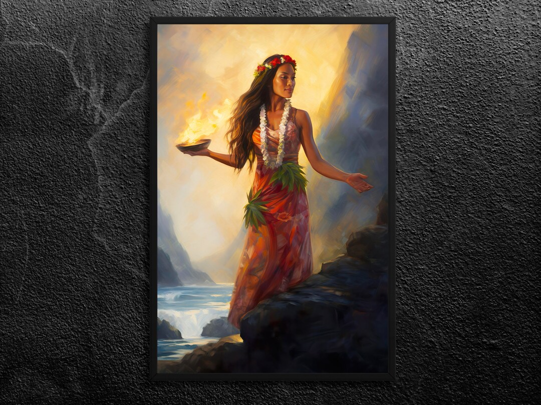 Goddess Pele Invoking Creation and Rebirth: Guardian of Hawaii and ...