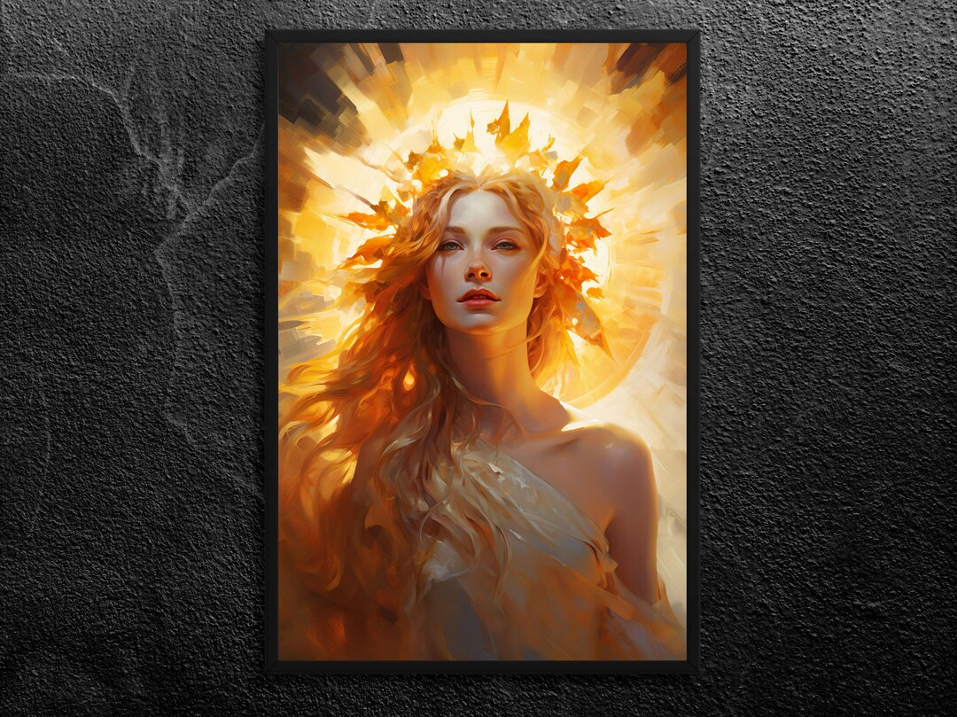 Sol, Goddess of the Sun and Celestial Pathfinder: Guiding Light and ...