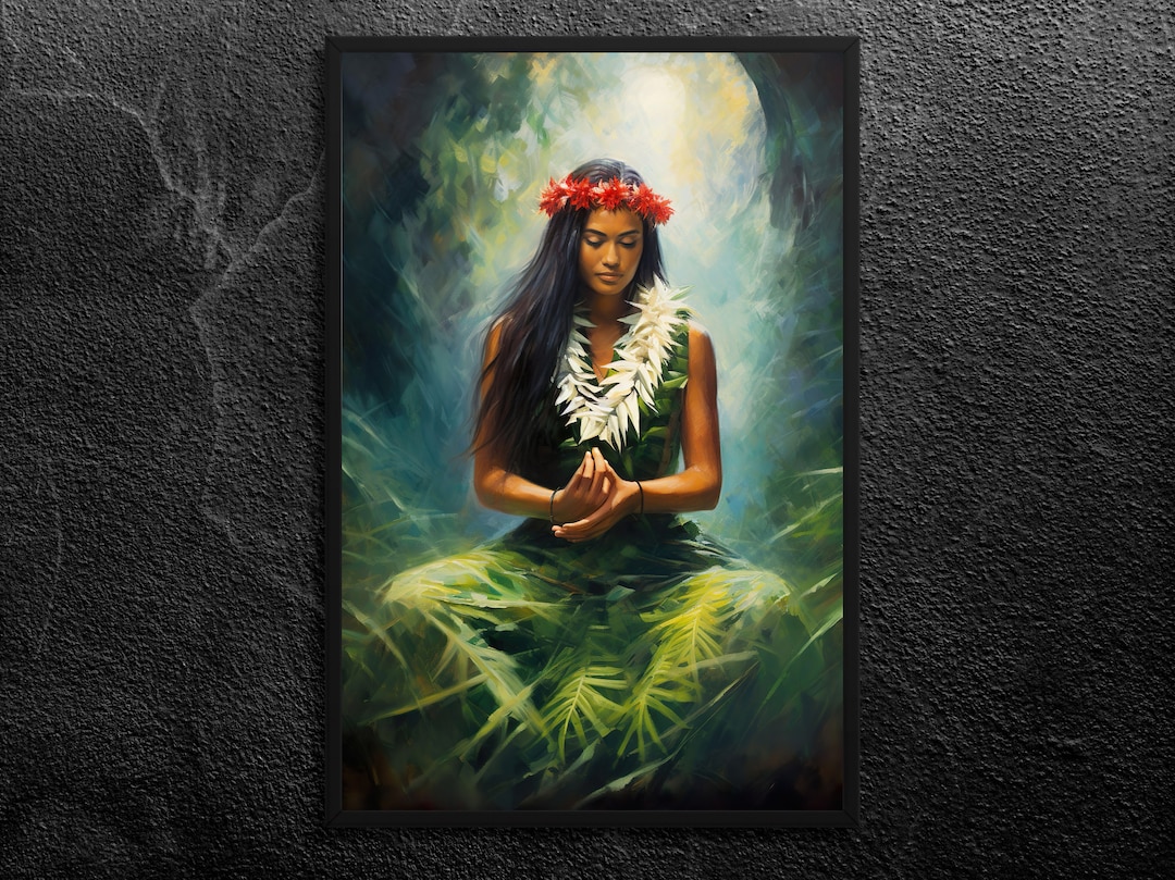 Laka in Her Forest Sanctuary: Goddess of Hula, Fertility, Love Essence ...