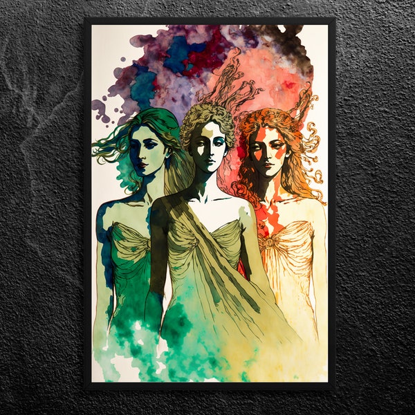 The Three Fates - Etsy
