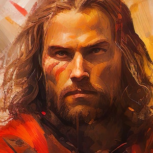 One-handed Tyr: Sacrificial Valor - Stoic Warrior, God of Justice and ...