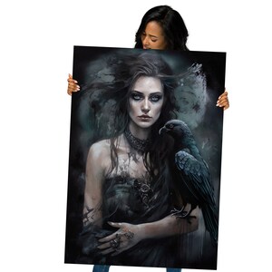 The Morrigan Portrait - Dark Sovereignty: Celtic War Goddess ...
