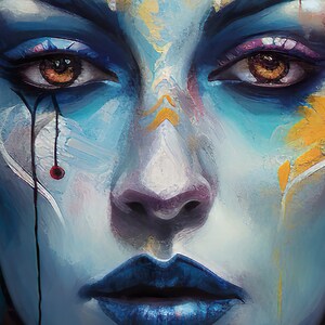 Lilith Portrait: Lustful First Woman Independent, Rebellious, Horns ...