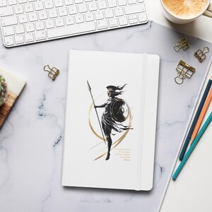 Athena Goddess Notebook: Greek Mythology Hardcover Bound Lined Journal ...