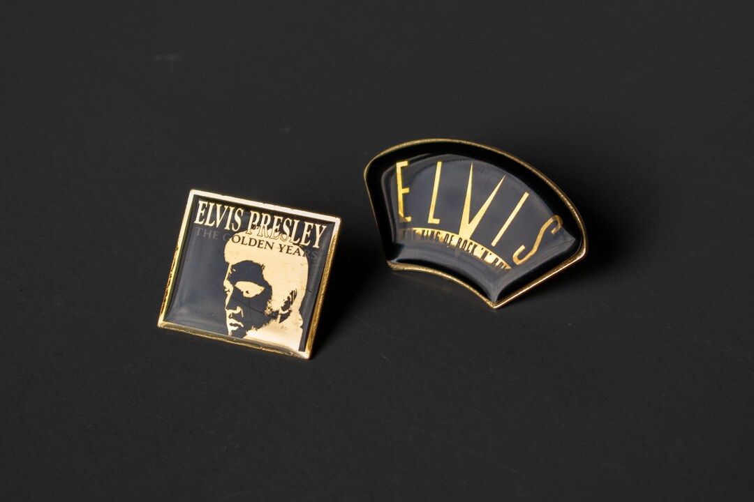 Elvis Presley Pins From 1980 - Etsy
