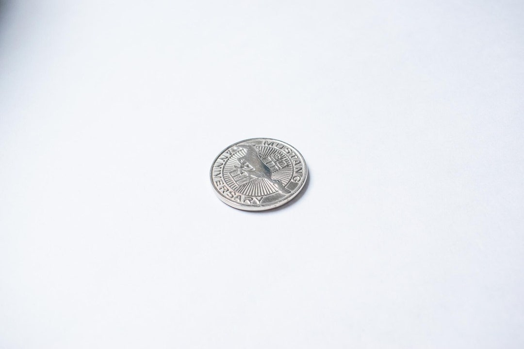Ford Mustang Anniversary Coin - Etsy