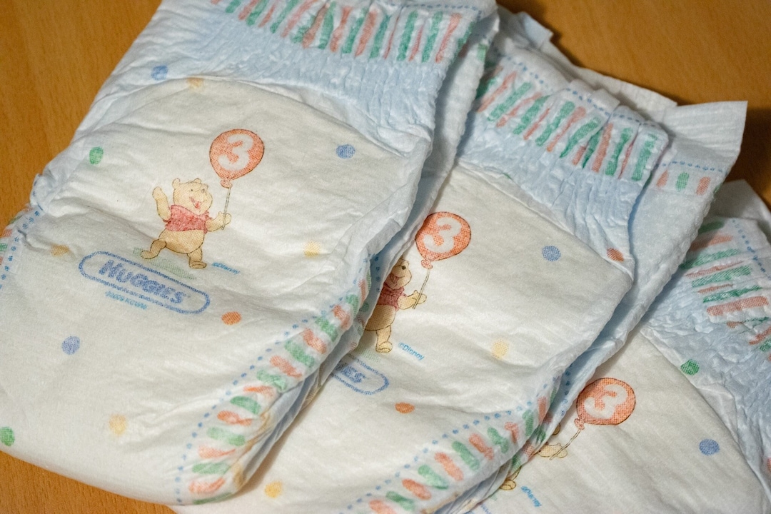 Vintage Diapers 3 Disney Winnie the Pooh Diapers From Huggies - Etsy