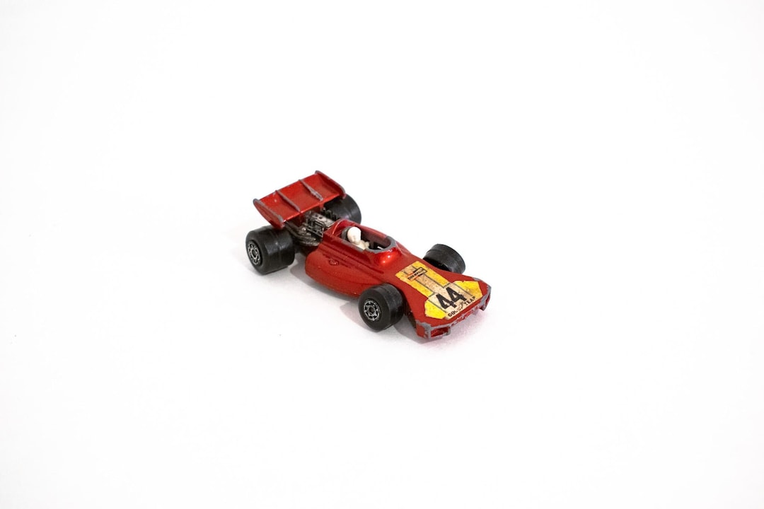 Racing Car F1 Matchbox Metallic Red 1973 Superfast Car, Lesney Products ...