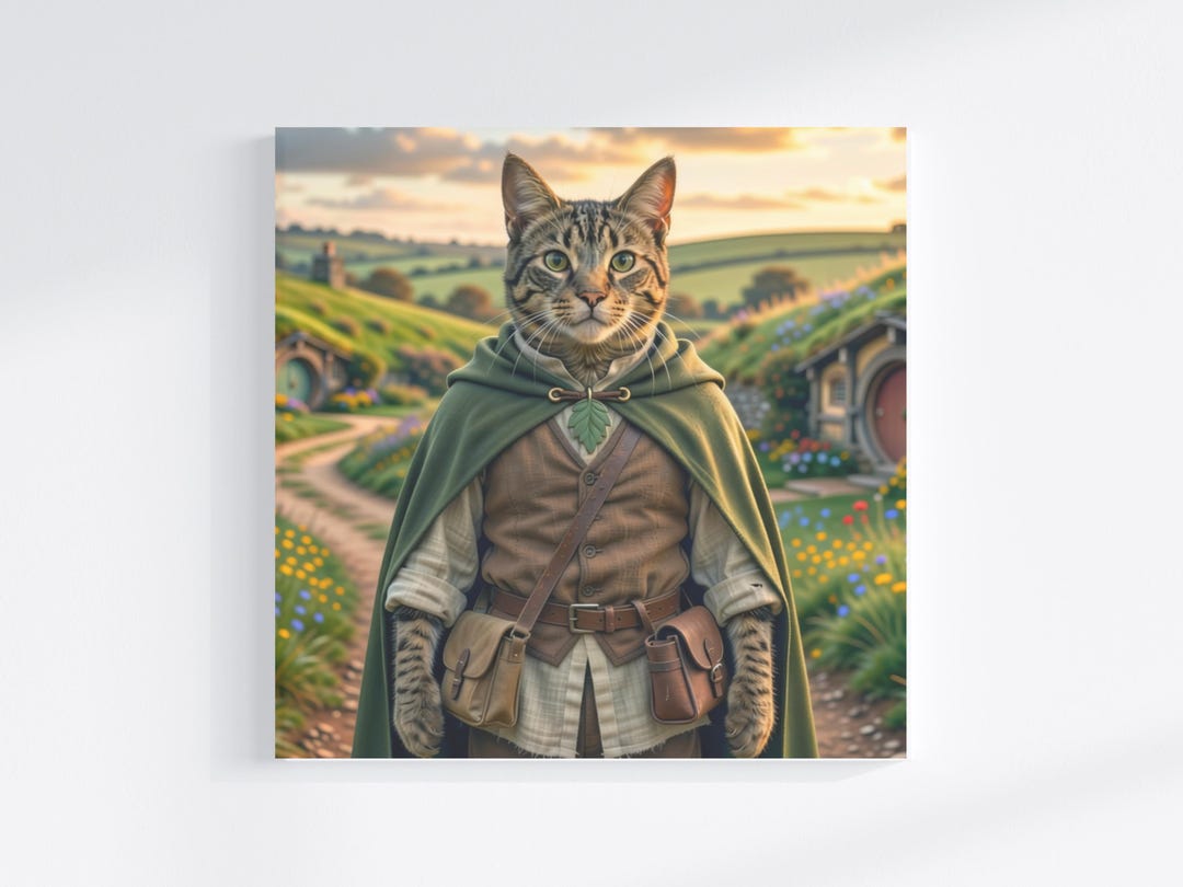 Samwise Gamgee Pet Portrait, LOTR, Fan Art - Etsy