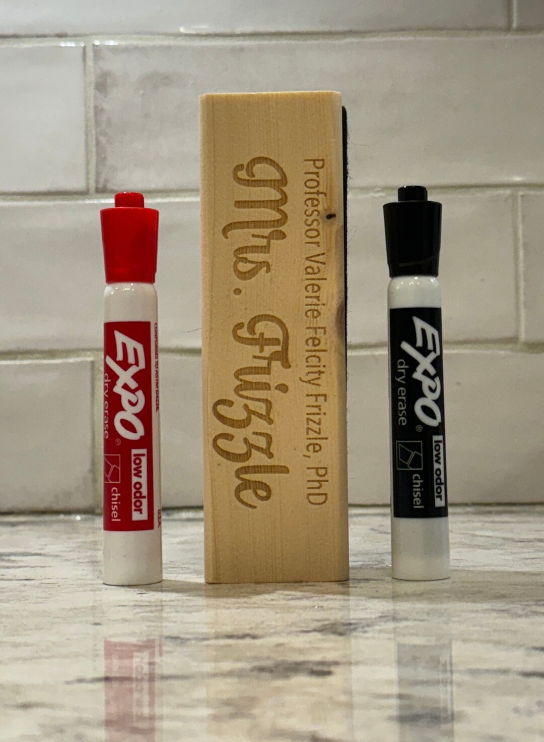 Eraser and Expo Marker Teacher Gift, Teacher Appreciation, Custom ...