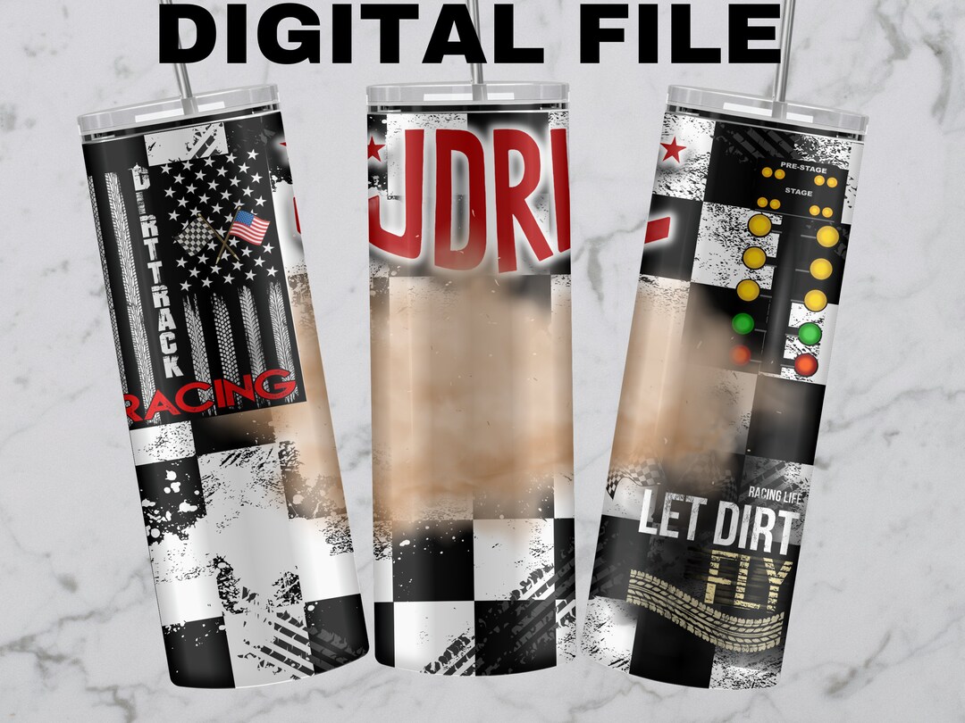 DIRT LIFE, JDRL 20oz Tumbler Wrap, Png Digital File - Etsy