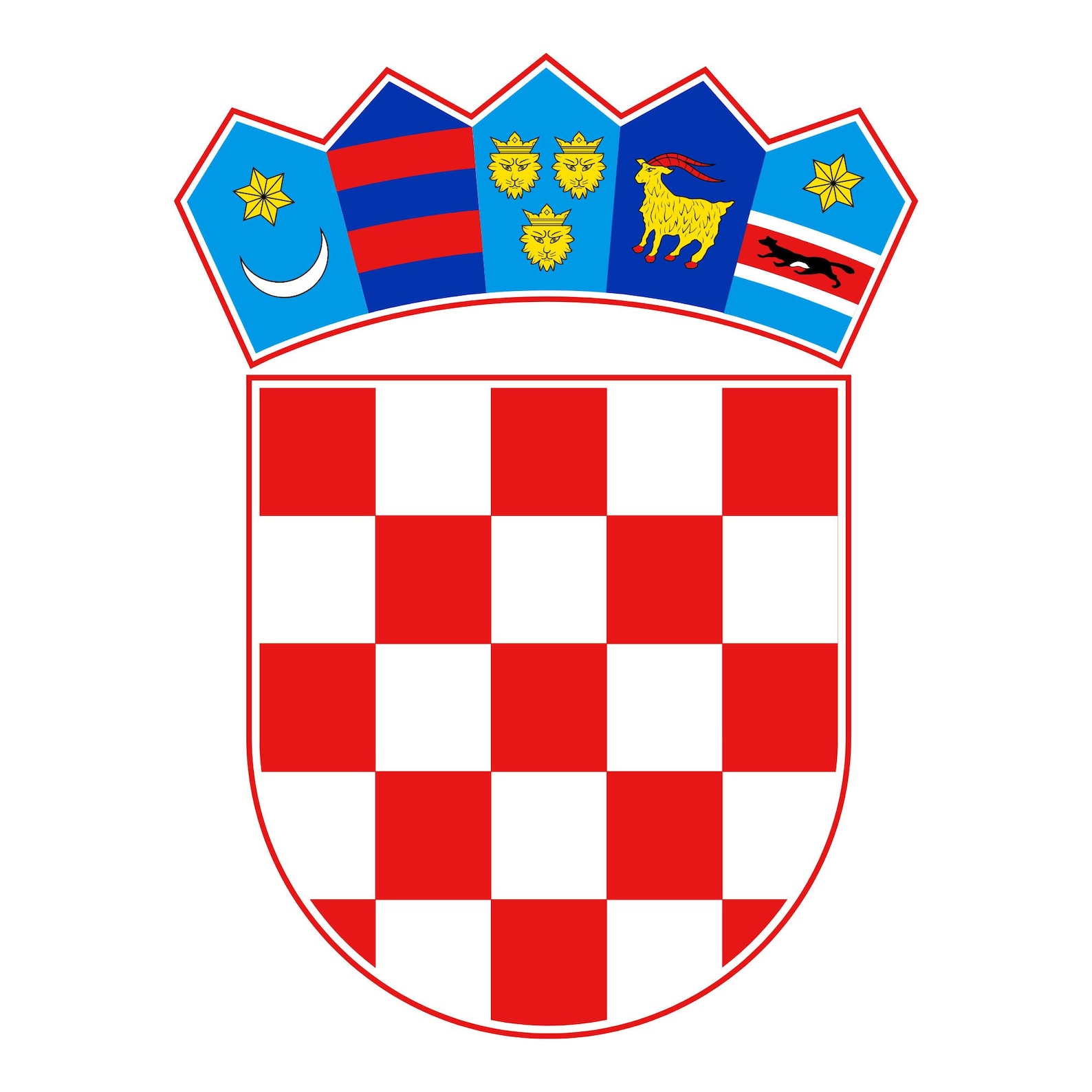 Hrvatski Grb // Croatian Coat of Arms Svg, Png, Instant Download UEFA ...
