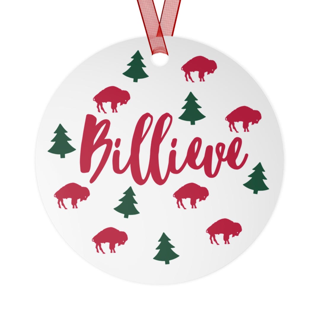 Billieve - Buffalo Bills Christmas Ornament - Bills Gift - Bills Mafia ...