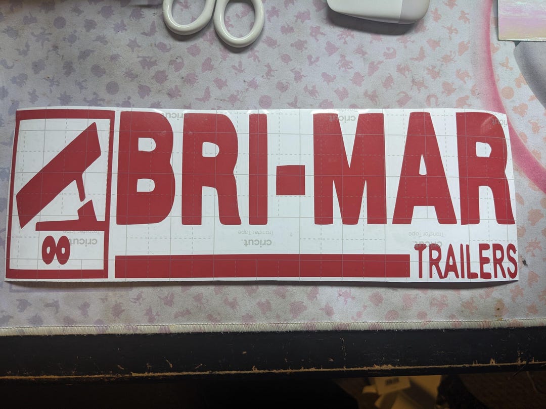 Bri-mar Trailer/window Decal - Etsy